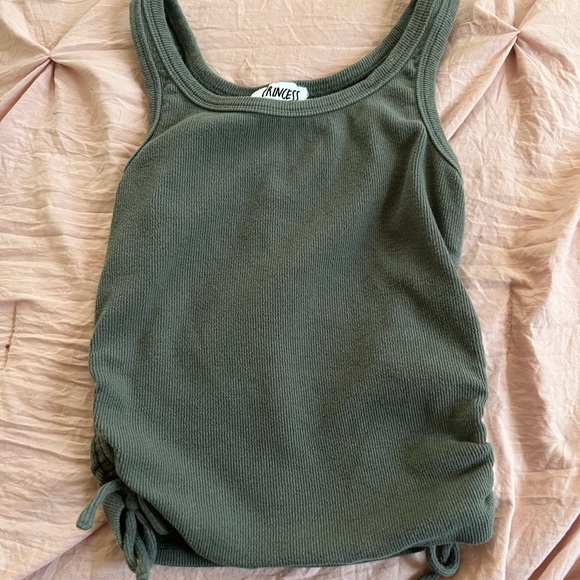 Princess Polly | Tops | Princess Polly Forest Greet Tanks Scrunches On ...
